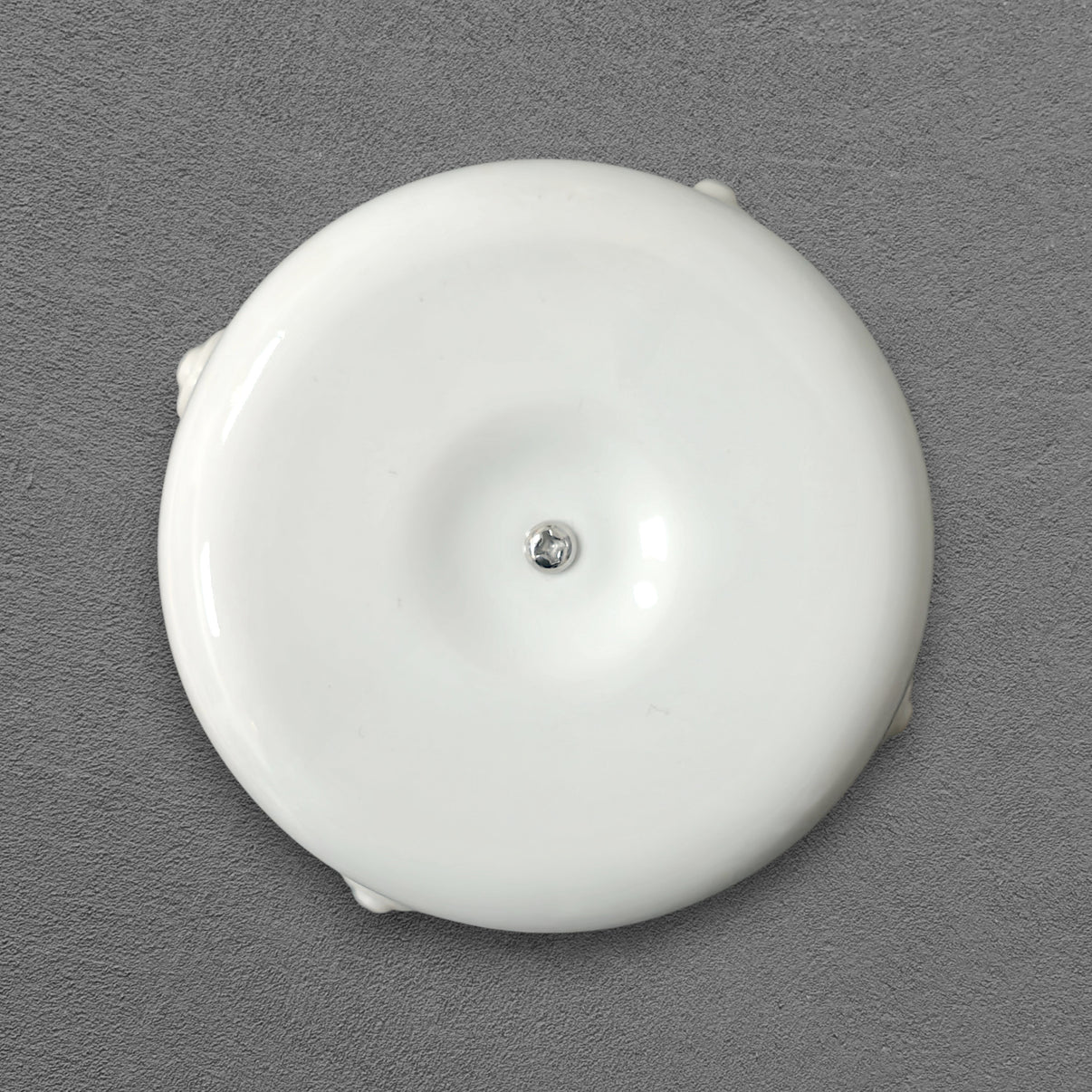 White Ceramic Surface Mount 90x45mm Junction Box - Olde Worlde