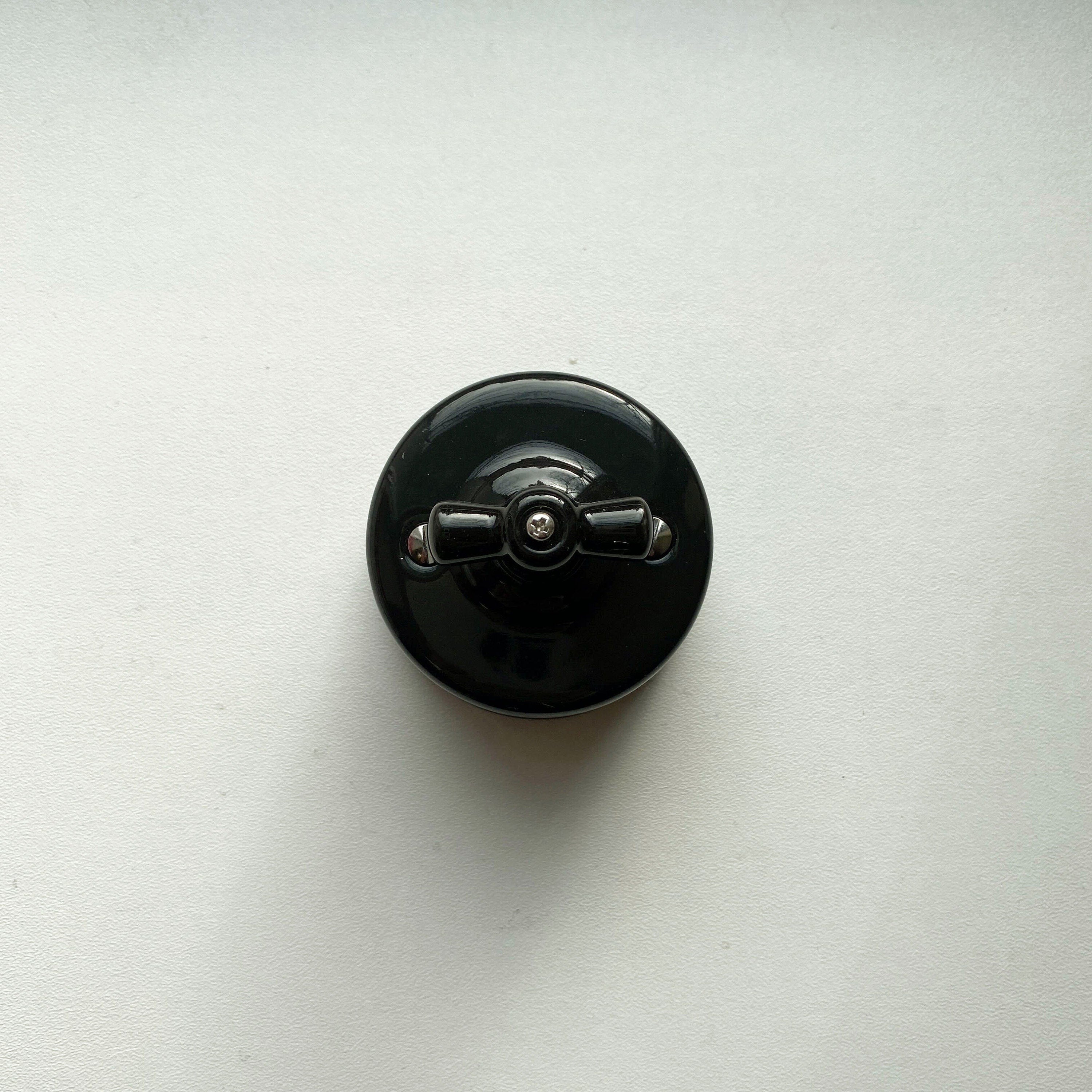 Rotary Light Switch Porcelain Loft Retro Type - 3 Crossing Surface-Mou ...